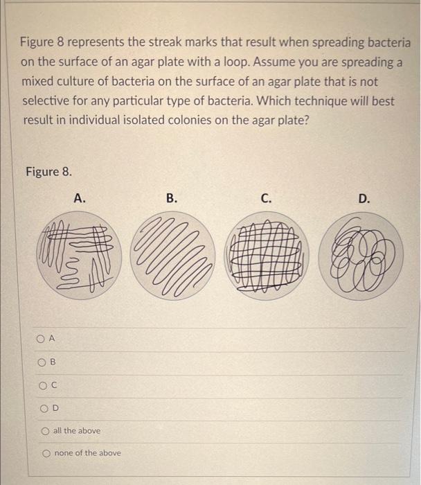 Solved Figure 8 represents the streak marks that result when | Chegg.com
