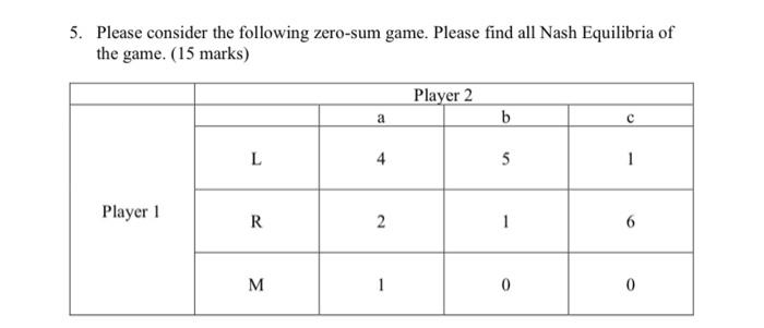 Solved 6. Please give an example of an extensive form game | Chegg.com