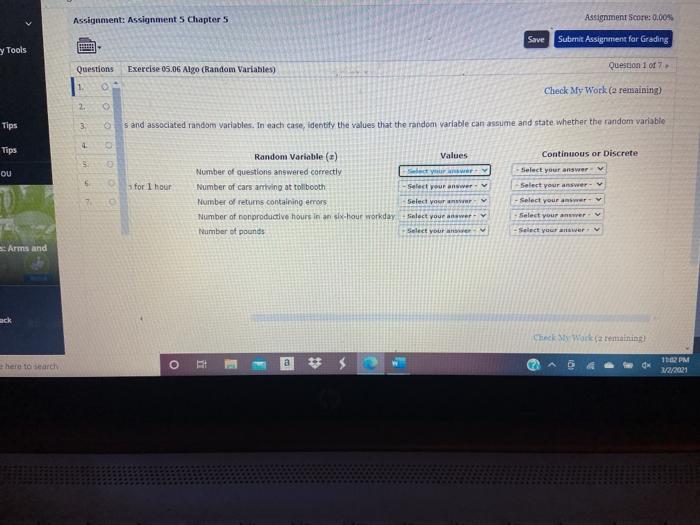 Solved Assignment: Assignment 5 Chapter 5 Assignment Score: | Chegg.com