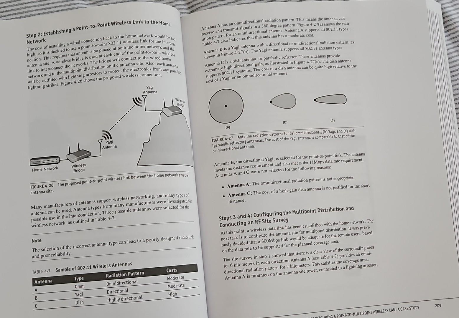 Solved 4-5 CONFIGURING A POINT-TO-MULTIPOINT WIRELESS LAN: A | Chegg.com