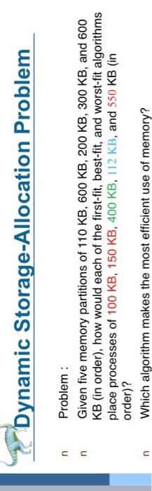 Solved first-fitbest-fit worst-fitand the used memory ,using | Chegg.com
