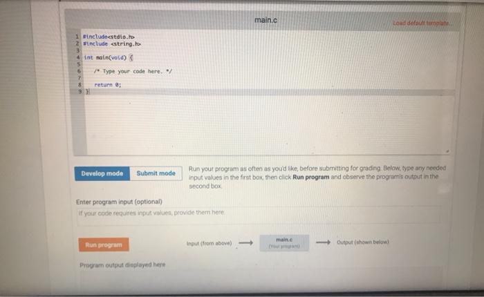 Solved 9.5 LAB: Warm up: Parsing strings (1) Prompt the user | Chegg.com