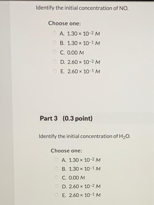 Solved point) A 100 ml reaction vessel initially contains | Chegg.com