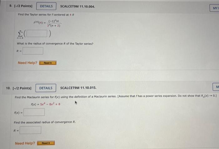 Solved Express the function as the sum of a power series by | Chegg.com