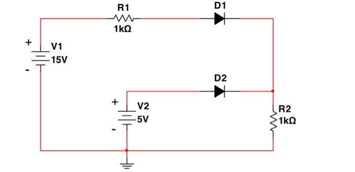 Solved I need to translate this circuit (1) into a | Chegg.com
