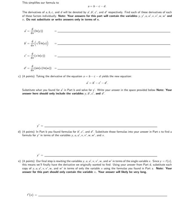 Solved b) ( 18 points) Now we will use the simpler y,u,v, | Chegg.com