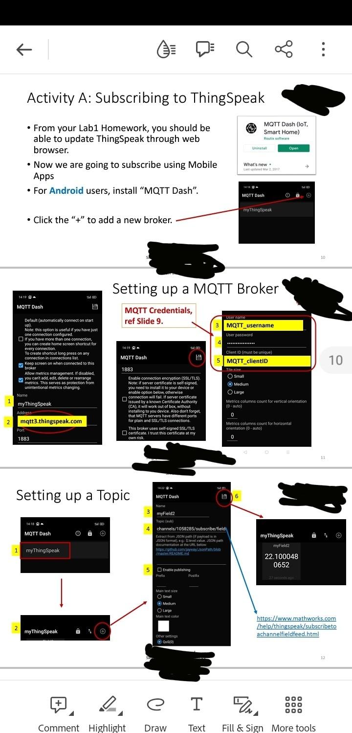 Solved Content 1. Materials 2. Review ThingSpeak APIs 3. | Chegg.com