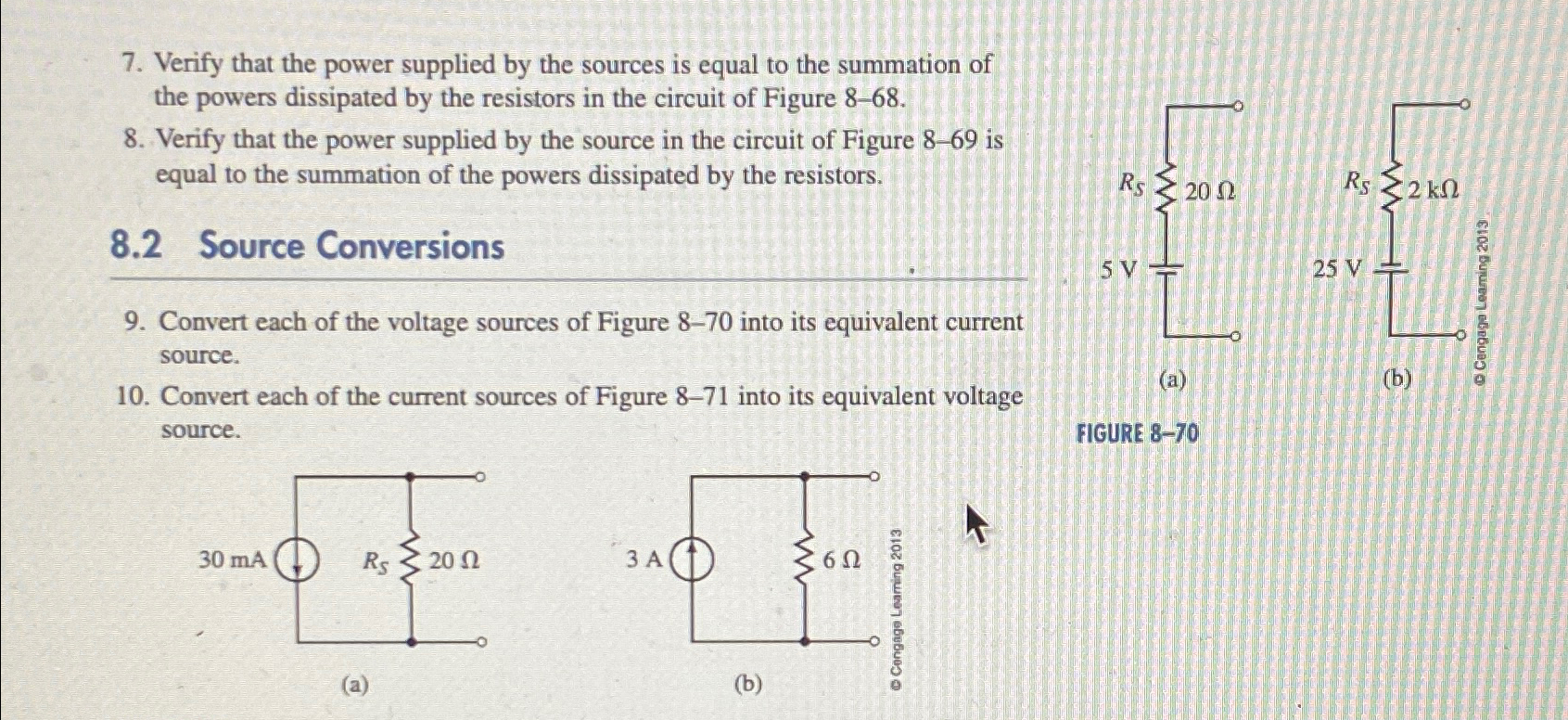Solved Verify that the power supplied by the sources is | Chegg.com
