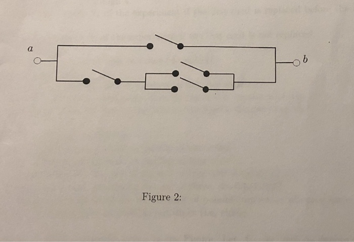 Solved 5 Consider The Switching Networks Shown In The