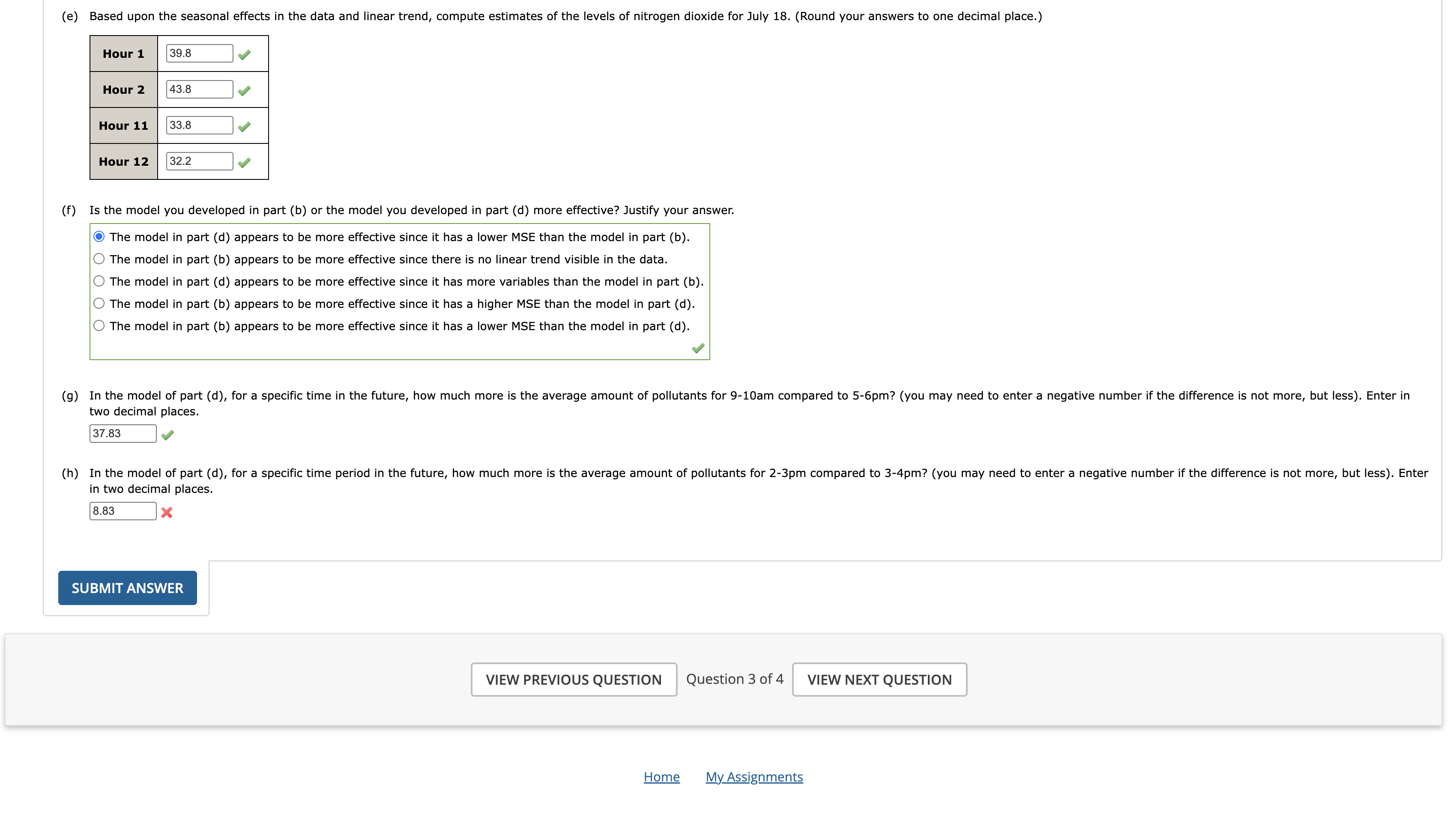 Solved ONLY ANSWER PART H ﻿PLEASE. Air pollution control | Chegg.com