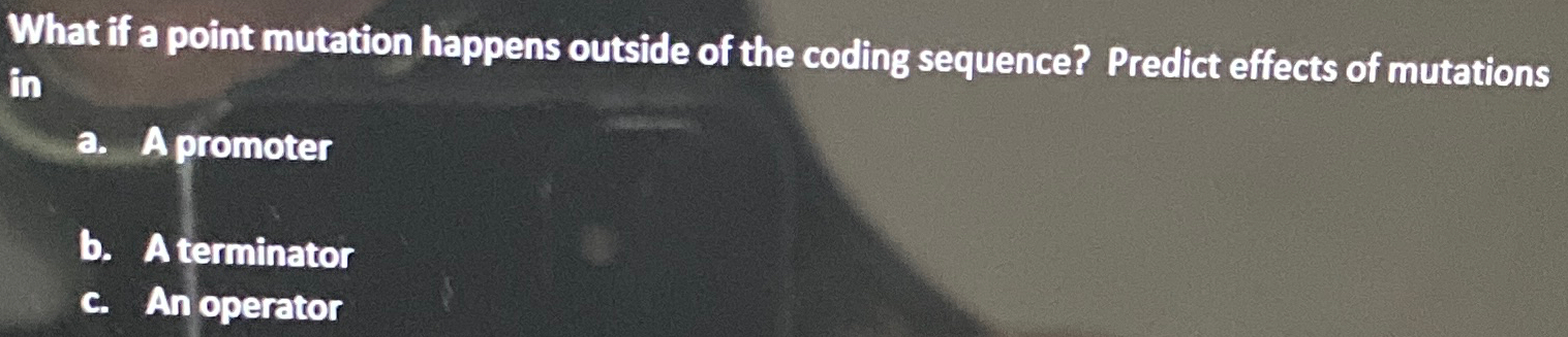Solved a. ﻿List 4 ﻿ways that mutations can be induced and | Chegg.com
