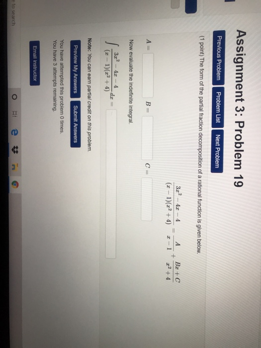 Solved Assignment 3 Problem 19 Previous Problem Problem 6439