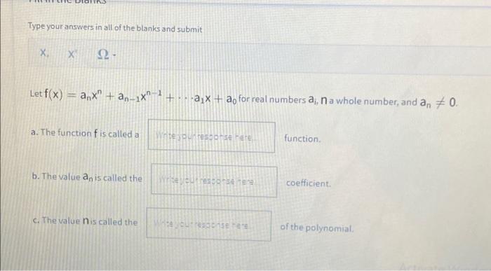 Solved Type your answers in all of the blanks and submit X₂ | Chegg.com