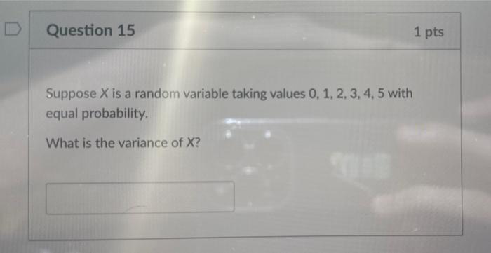Solved Suppose X is a random variable taking values | Chegg.com