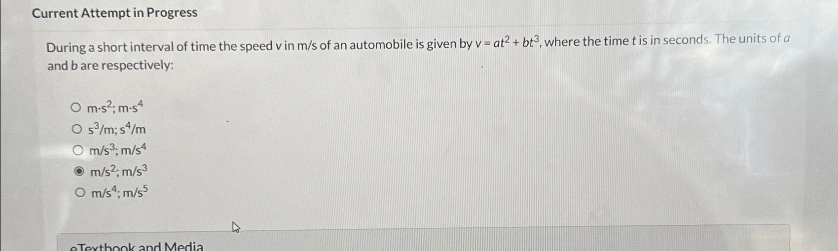 Solved Current Attempt in ProgressDuring a short interval of | Chegg.com