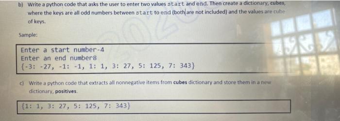 Solved b) Write a python code that asks the user to enter | Chegg.com