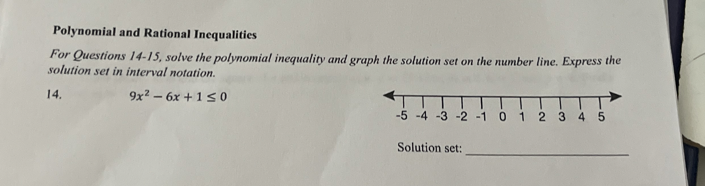 Solved Polynomial and Rational InequalitiesFor Questions | Chegg.com Solved Polynomial and Rational InequalitiesFor Questions | Chegg.com