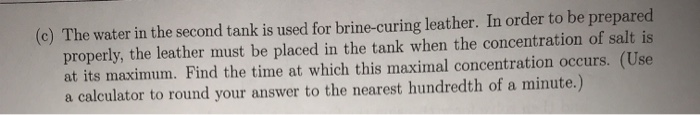 Solved 3. Mixture Problem: Consider the cascade of two tanks | Chegg.com