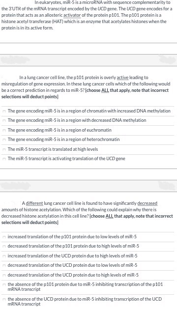 Solved In eukaryotes, miR-5 is a microRNA with sequence | Chegg.com