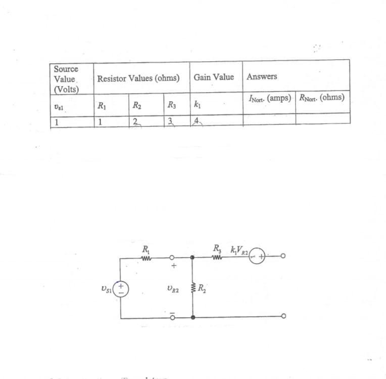 Solved About the following circuit with its values. | Chegg.com