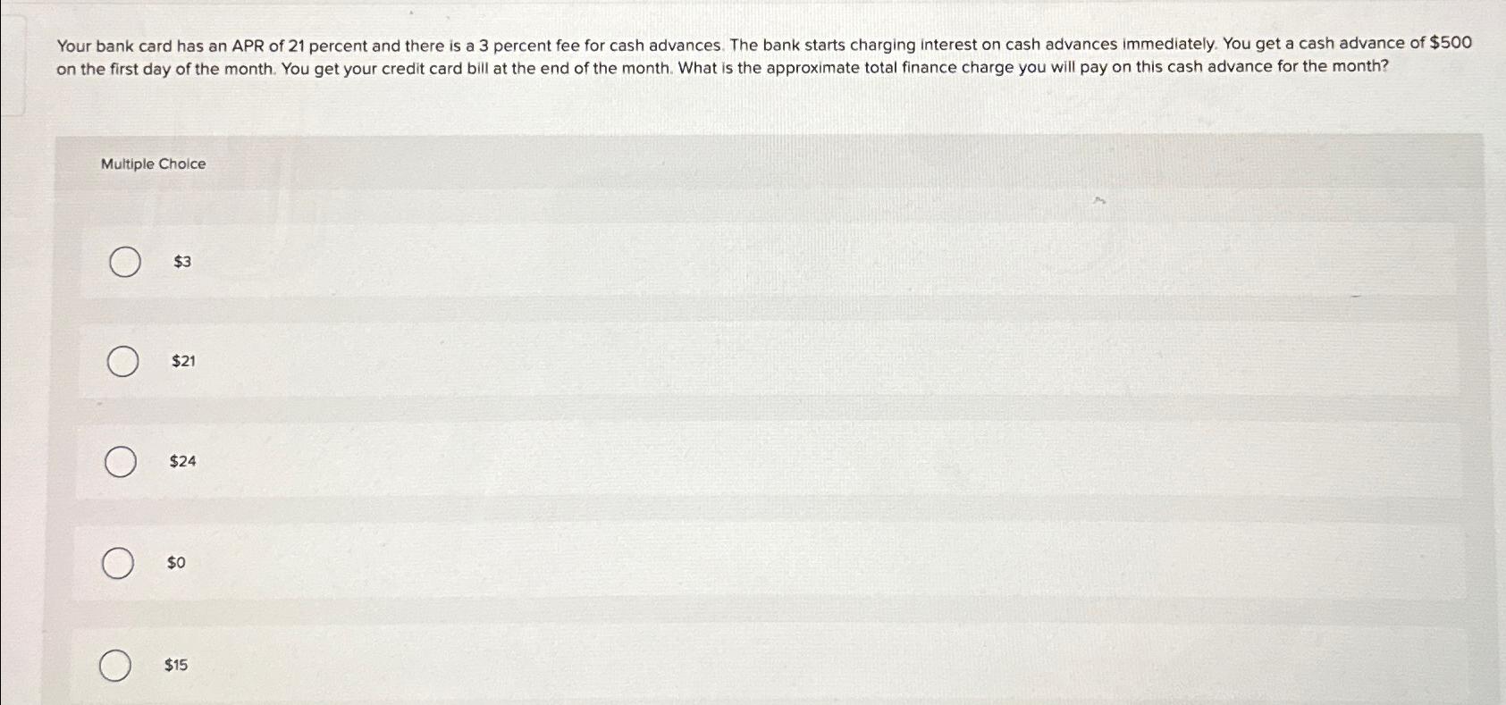 Solved Multiple Choice$3$21$24$0$15 | Chegg.com