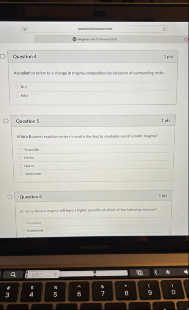 Solved scced instructure comWepener and Continental | Chegg.com