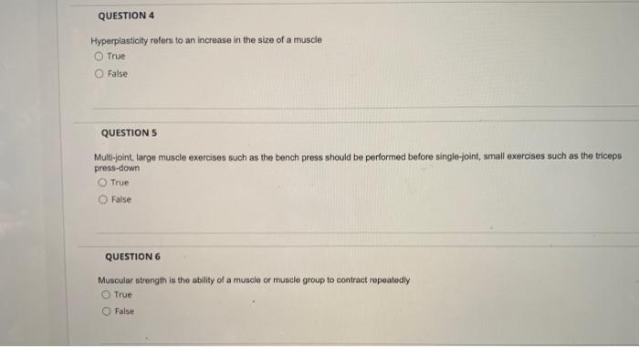 Solved QUESTION 4 Hyperplasticity refers to an increase in | Chegg.com