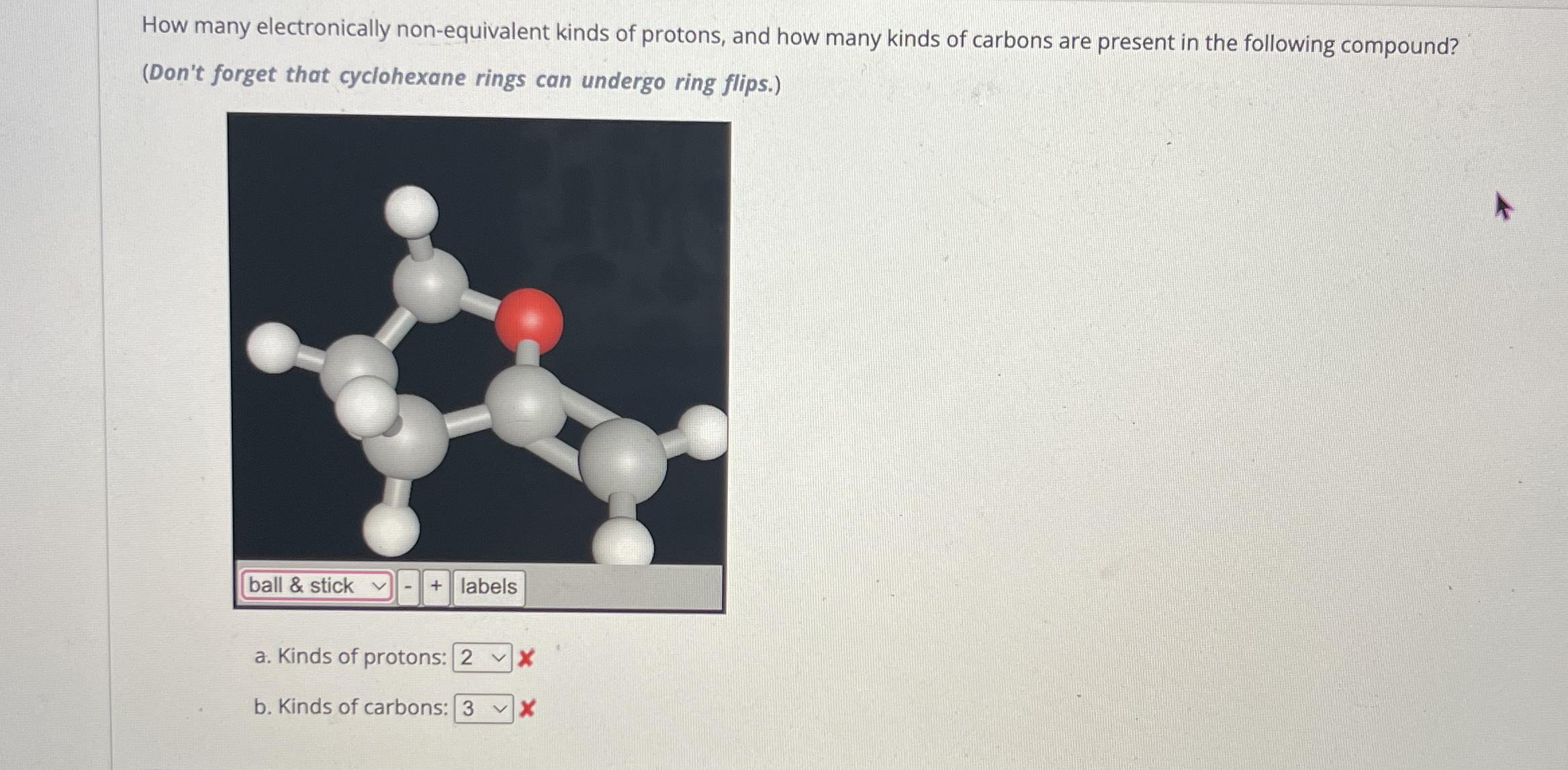 Solved How many electronically non-equivalent kinds of | Chegg.com