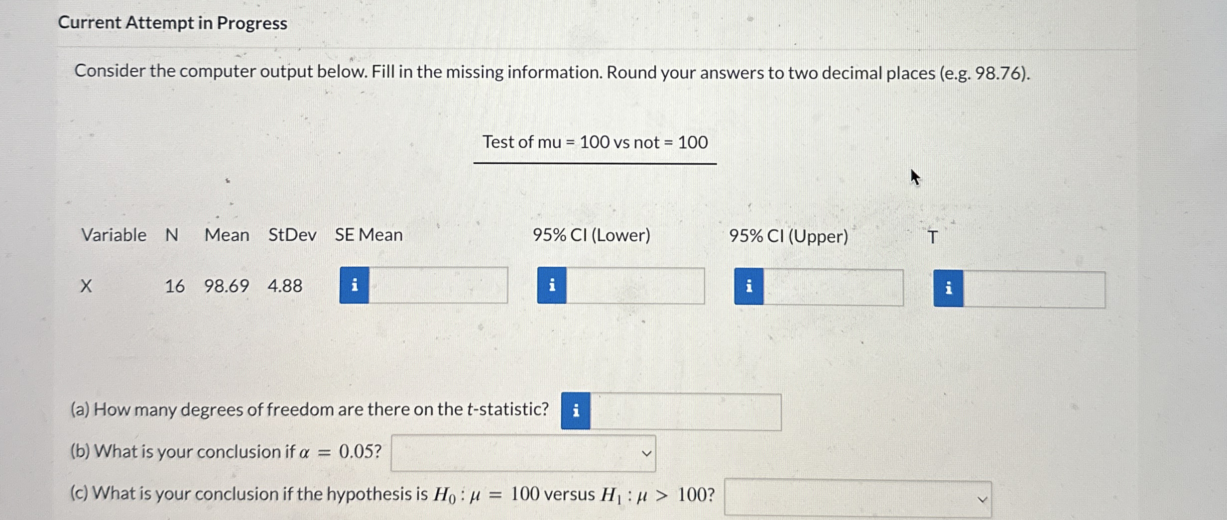 Solved by an EXPERT Current Attempt in ProgressConsider the computer | Chegg.com