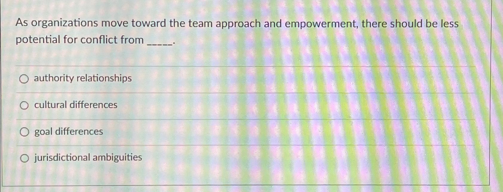 Solved As organizations move toward the team approach and | Chegg.com