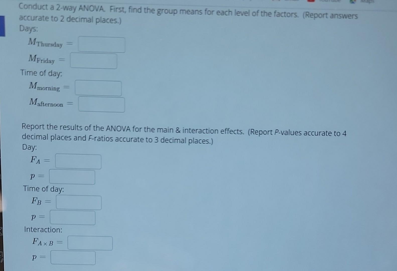 Solved The data is presented in parallel format. Before | Chegg.com