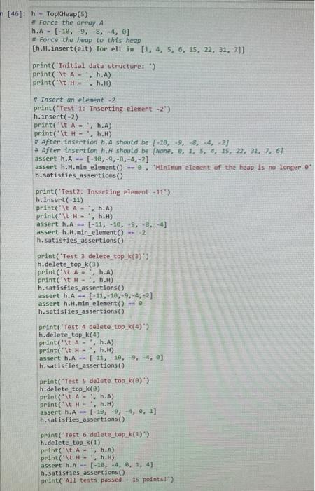 Solved f The constructor of the class to initialize an empty | Chegg.com