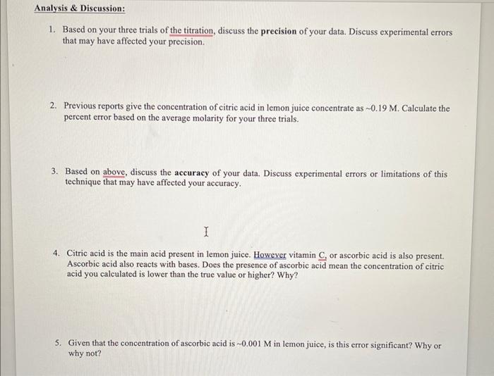 Solved Table 1: Molarity of sodiam blearbonate solution | Chegg.com