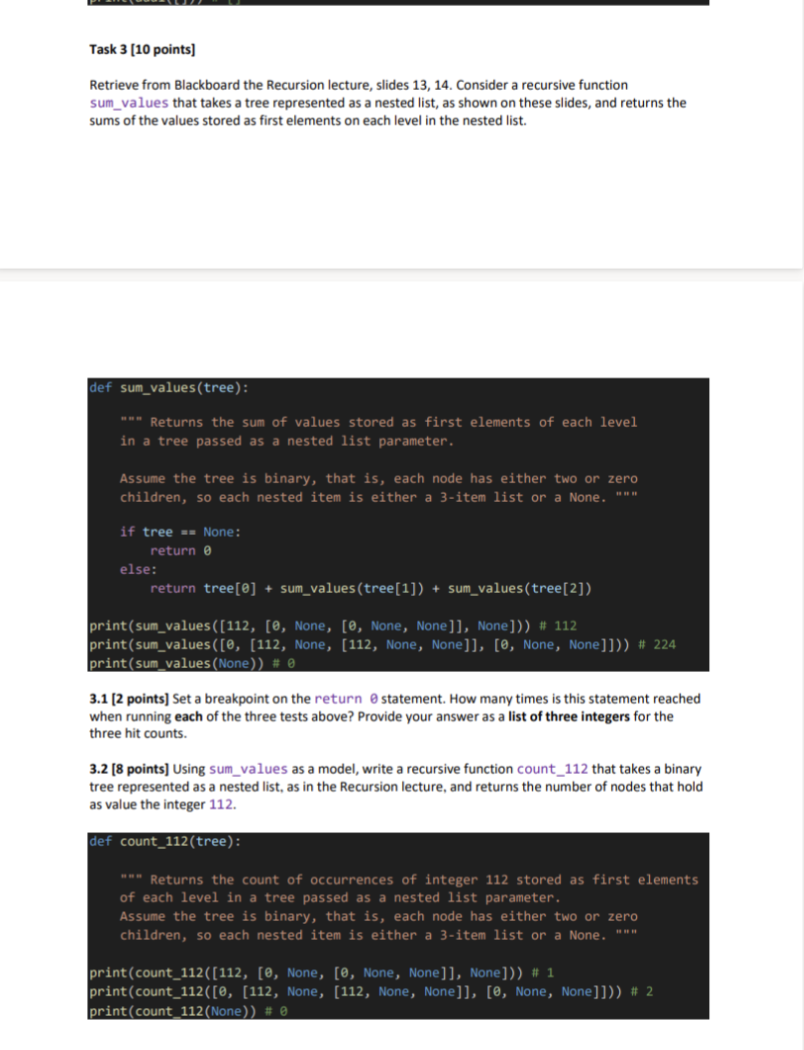 Solved Task 3 [10 ﻿points]Retrieve from Blackboard the | Chegg.com