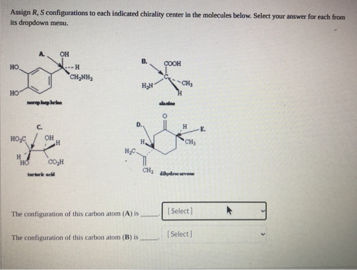 Solved Assign R, S configurations to each indicated | Chegg.com