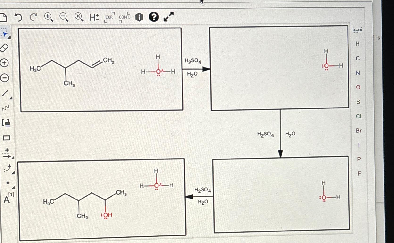 Solved Complete the reaction mechanism | Chegg.com
