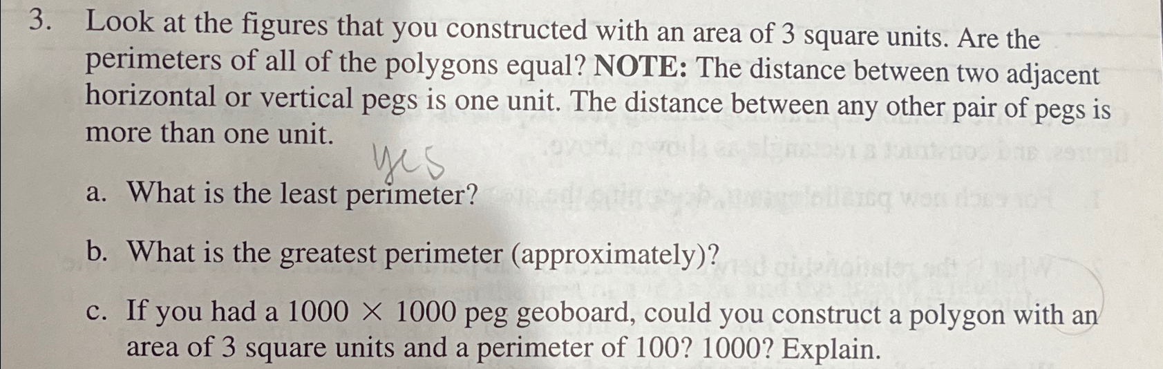 Solved Look at the figures that you constructed with an area | Chegg.com