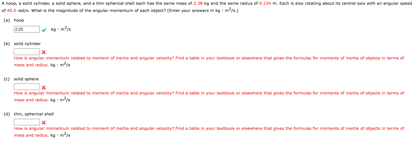 Solved of 40.0rads. ﻿What is the magnitude of the angular | Chegg.com