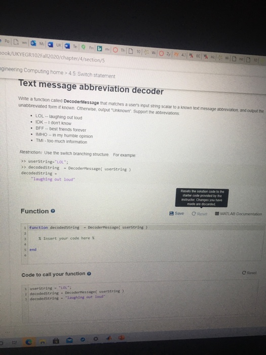 Solved polom Frem book/UKYEGR102Fall2020/chapter/4/section/5 | Chegg.com