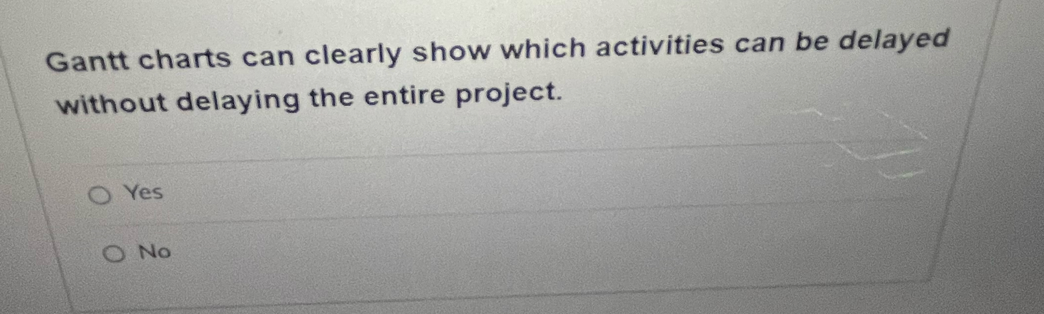 Solved Gantt charts can clearly show which activities can be | Chegg.com