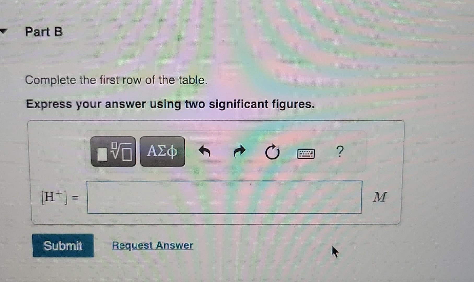 Solved Complete the first row of the table. Express your | Chegg.com