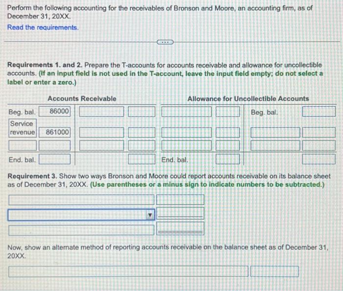Solved 1. Start with the beginning balances for these | Chegg.com
