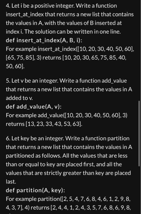 Solved Do not use any built-in functions in your solution, | Chegg.com