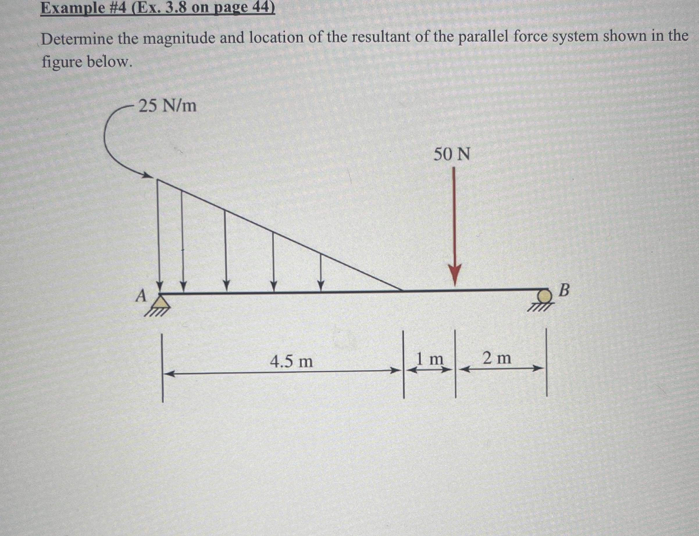 Solved Example #4 (Ex. 3.8 ﻿on page 44)Determine the | Chegg.com
