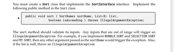 Solved 1. Develop JUnit test cases for the three sorts you | Chegg.com