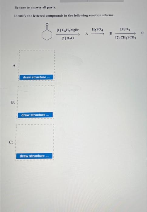 Solved Be sure to answer all parts. Identify the lettered | Chegg.com