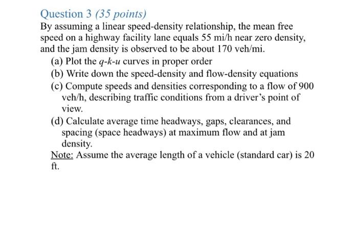 Solved Question 3 (35 points) By assuming a linear | Chegg.com