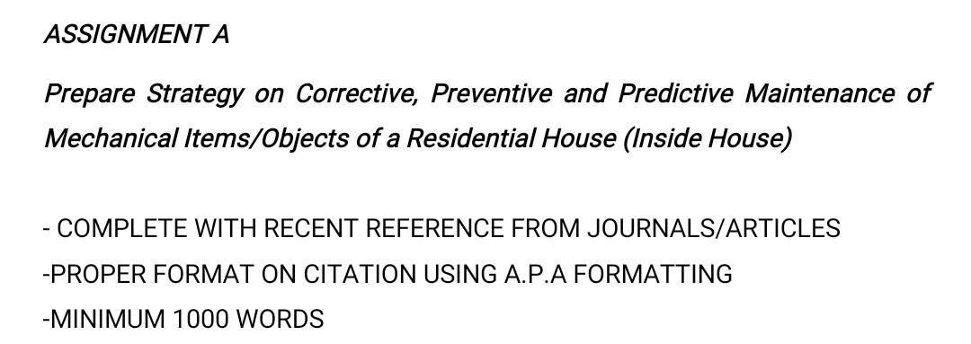 Solved ASSIGNMENT A Prepare Strategy on Corrective, | Chegg.com