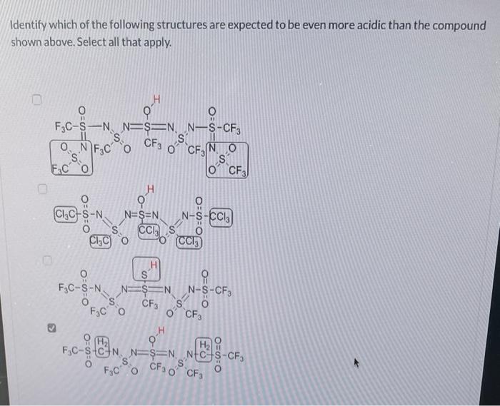 Solved The following compound is one of the strongest known | Chegg.com