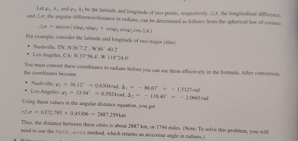 Solved 5. Write a program that computes the spherical | Chegg.com